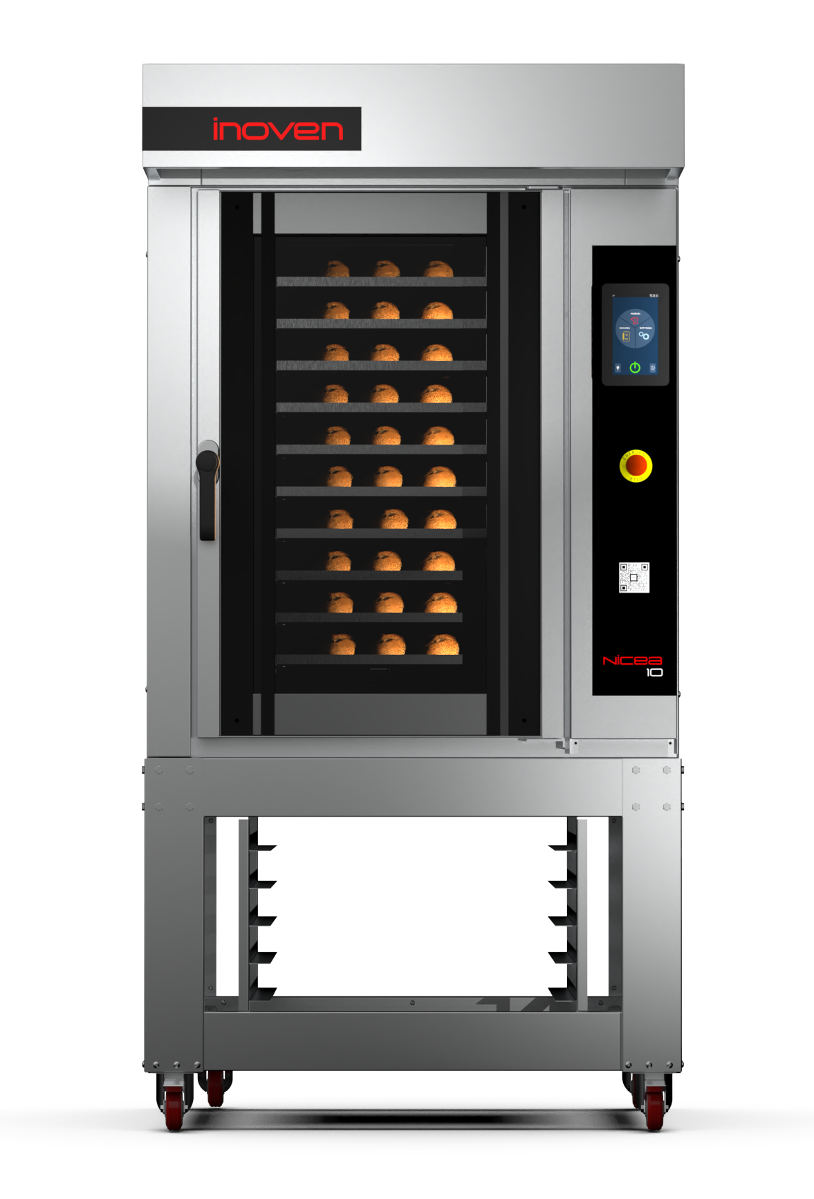 Nicea 10 Tray Rotary Convection Oven - İNOVEN.COM.TR